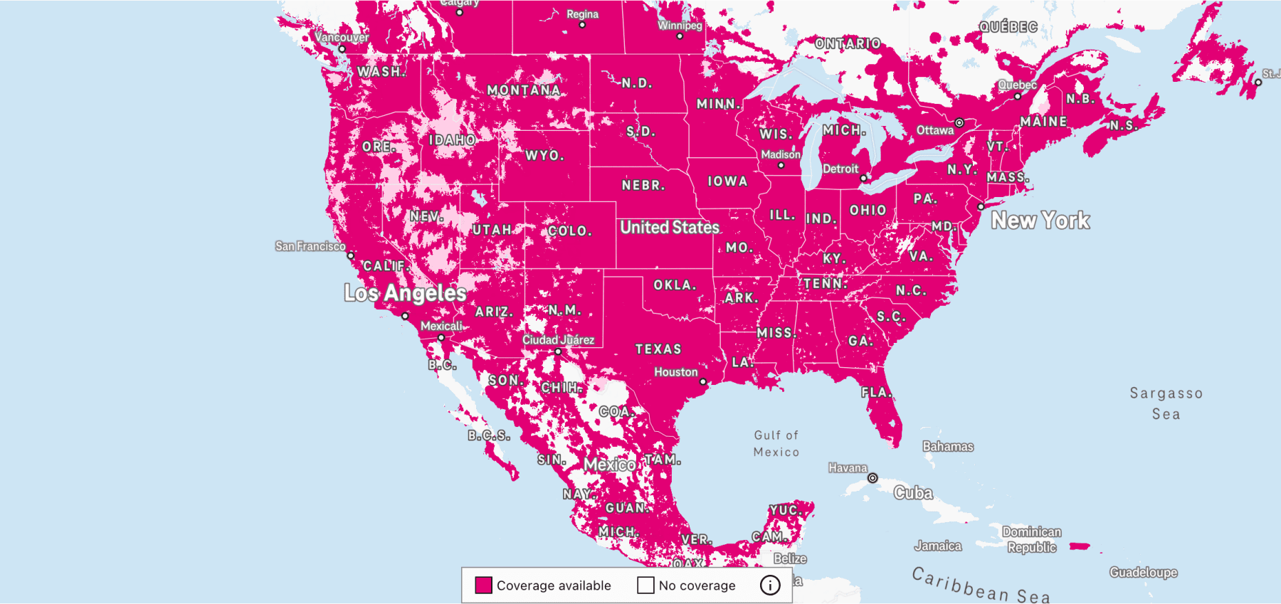 T-Mobile Coverage Map | Affordable Internet for Nonprofits & Education